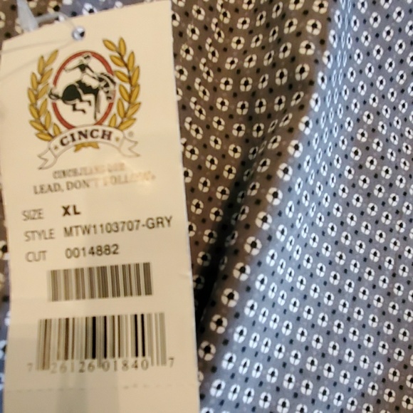 Cinch | Shirts | Cinch Mens Shirt | Poshmark